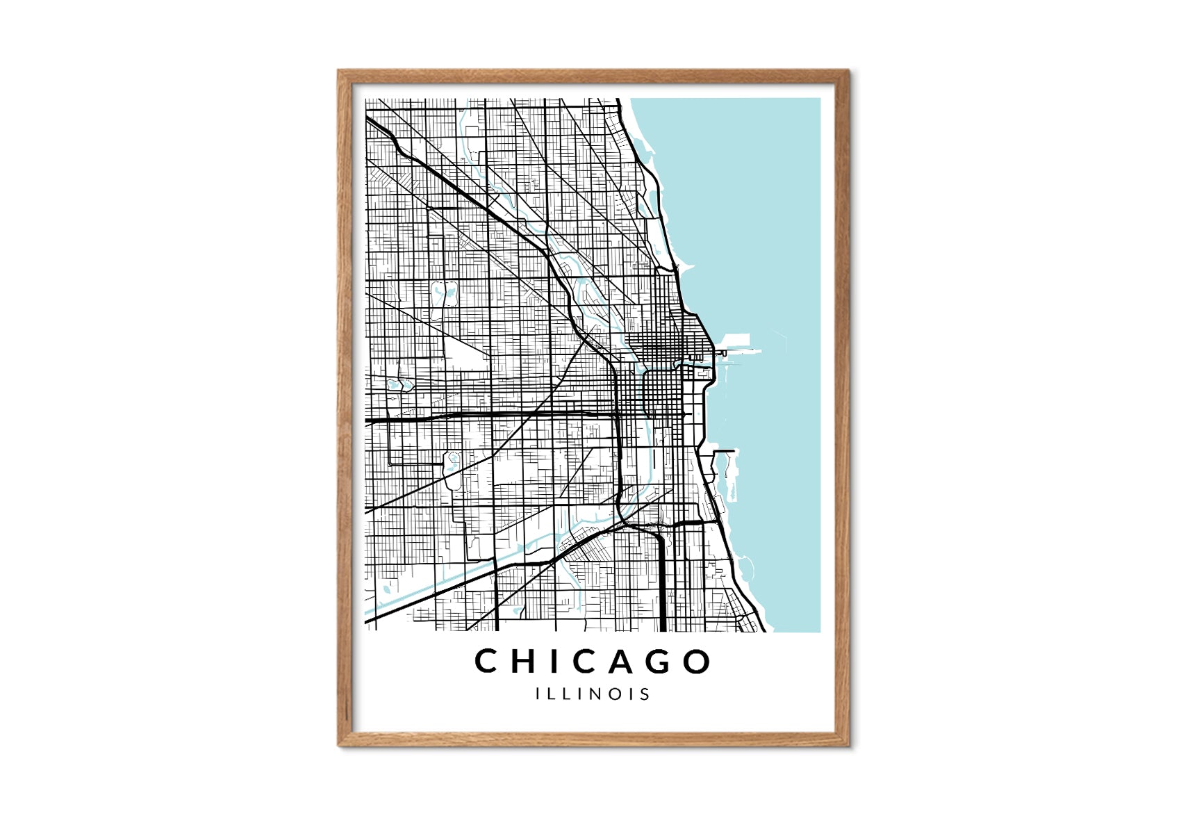 Usa Map Chicago